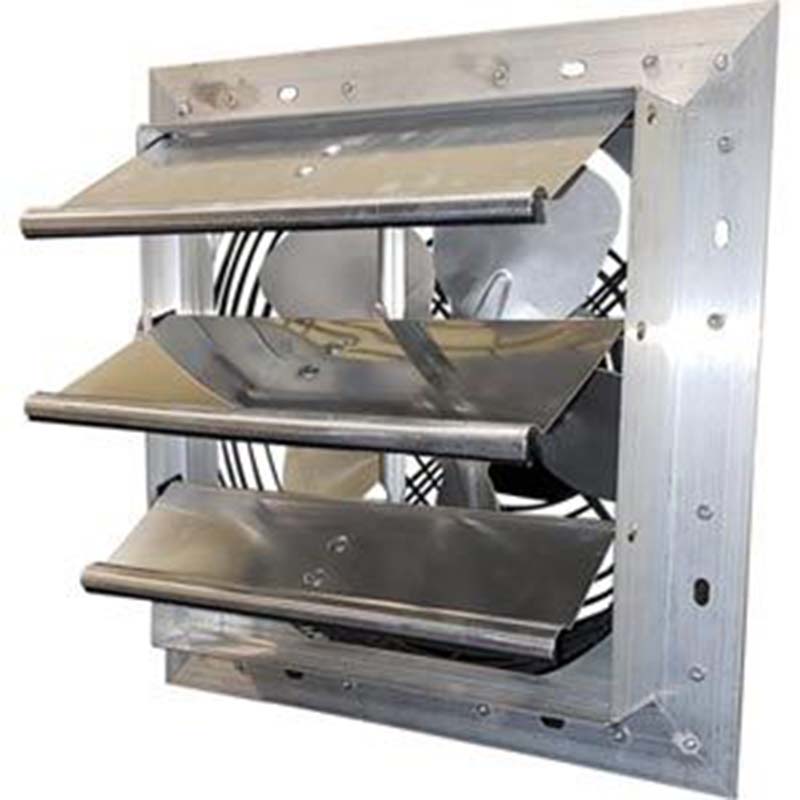 ValuTek Direct Drive Exhaust Fans With Shutters — Greenhouse Gurus